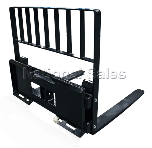 Fork Carriage to suit Bobcat and Skid Steer Loader | Skid Steer ...